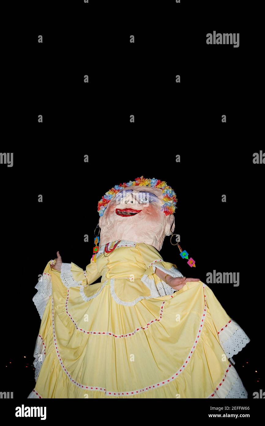 Female performer wearing mask hi-res stock photography and images - Alamy