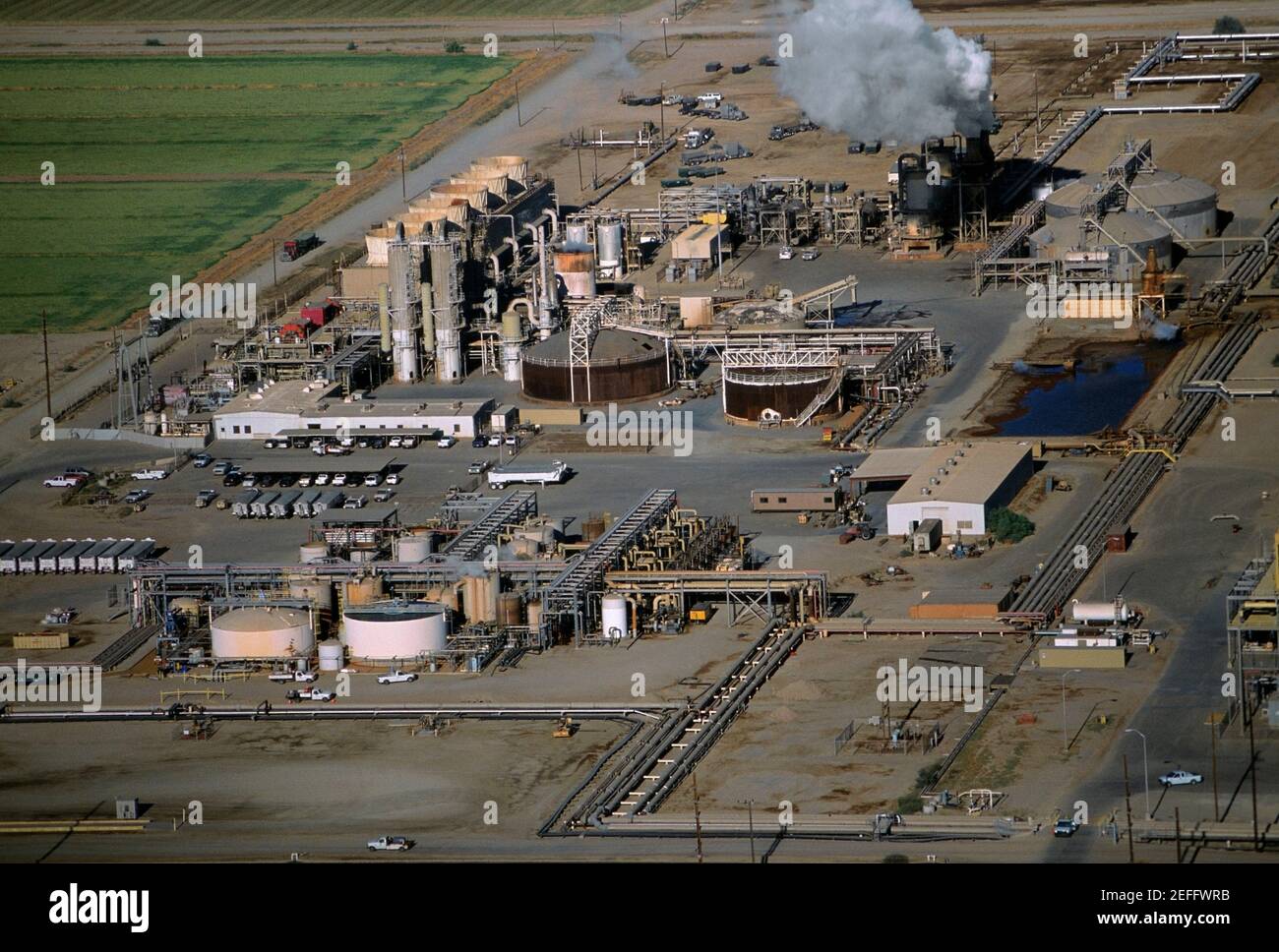 Geothermal power plant, Calipatria, California Stock Photo - Alamy