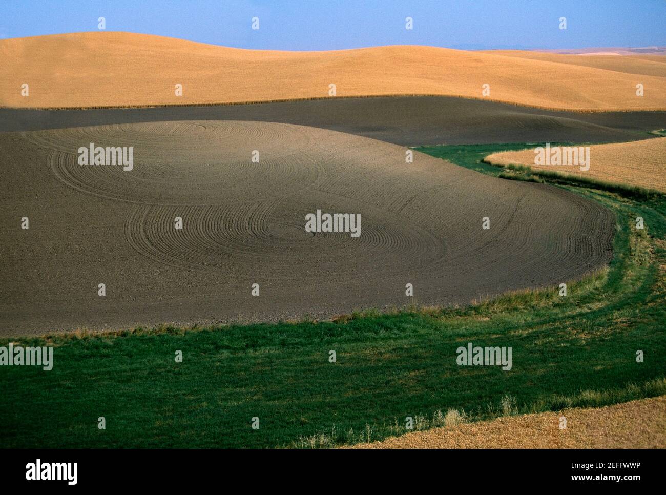 Contour ploughing hi-res stock photography and images - Alamy