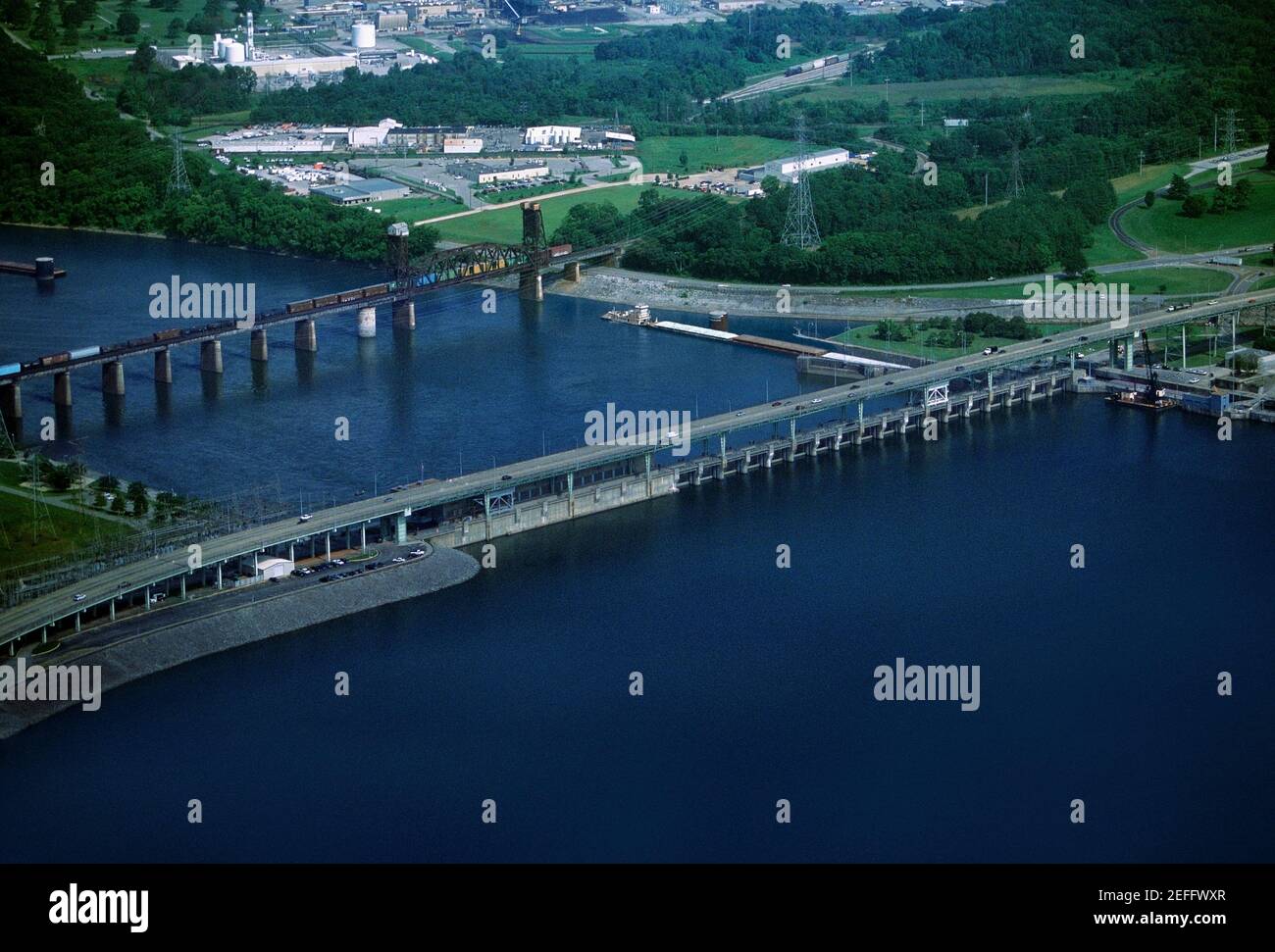 Chickamauga hydroelectric dam tennessee hi-res stock photography and ...