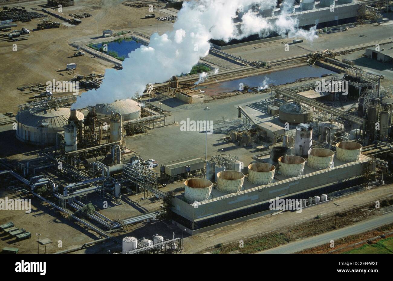 Geothermal power plant, Calipatria, California Stock Photo - Alamy