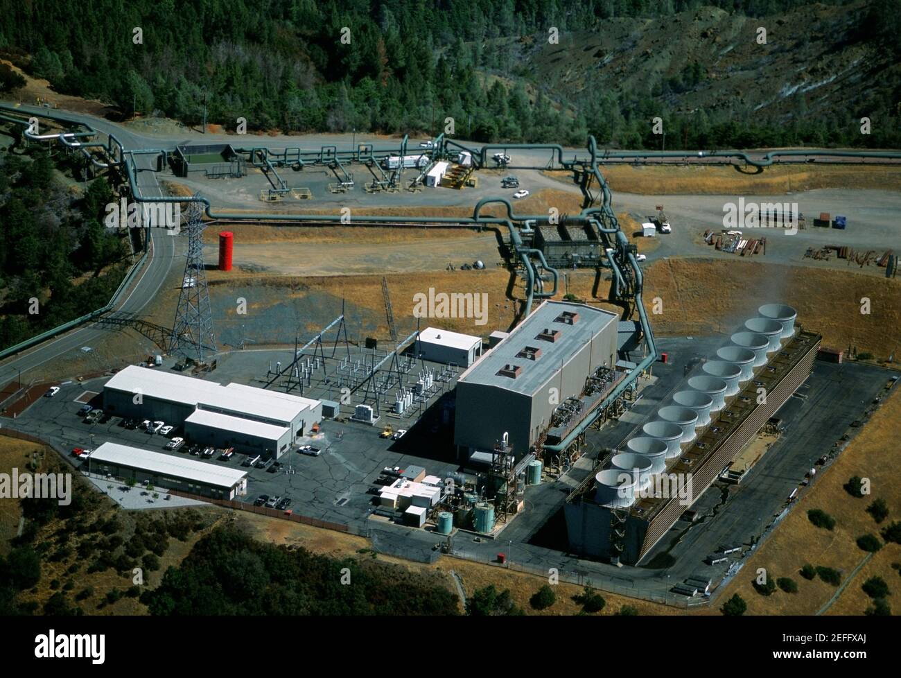 Geothermal power plant geysers hi-res stock photography and images - Alamy