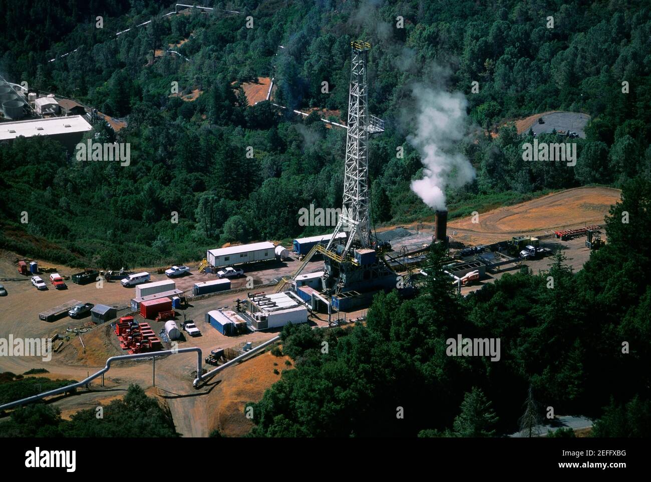 Geothermal power plant geysers hi-res stock photography and images - Alamy