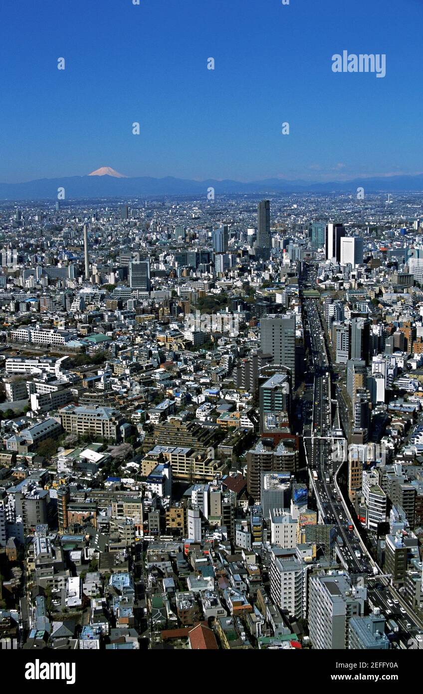 Aerial view of Tokyo, Japan Stock Photo - Alamy
