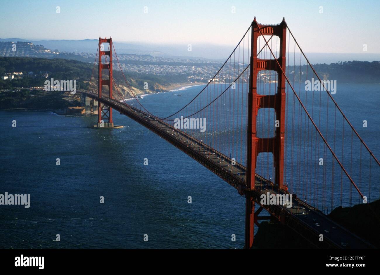 Aerial view of golden gate bridge hi-res stock photography and images ...