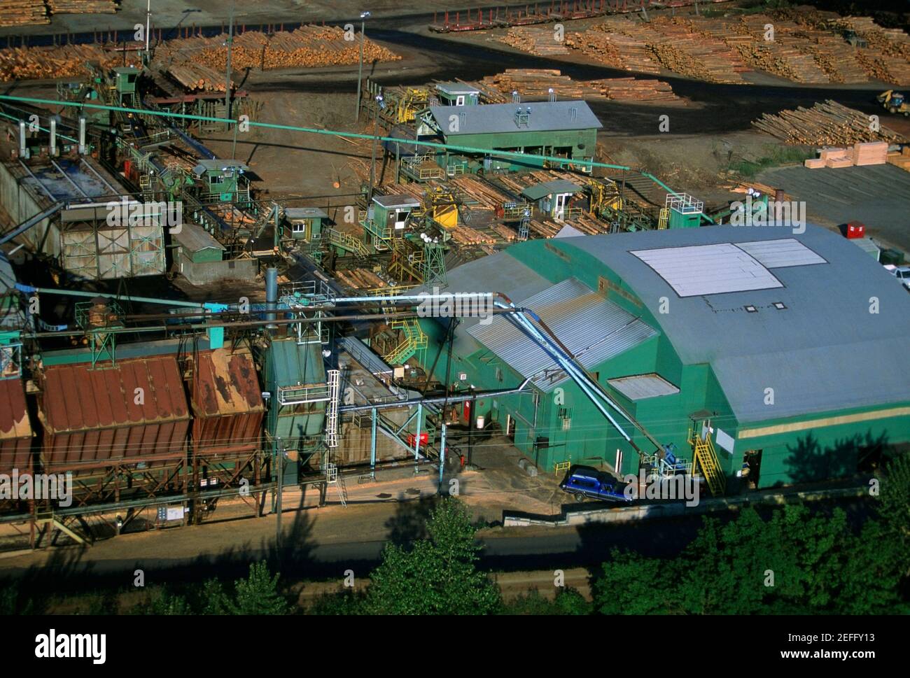 Large commercial sawmill, Idaho, USA Stock Photo - Alamy