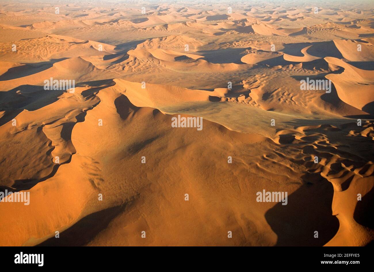 Dunes in the Namib Desert, Namibia, Aerial view Stock Photo - Alamy