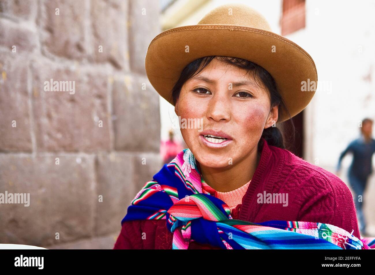 Young south american woman close up hi-res stock photography and images ...