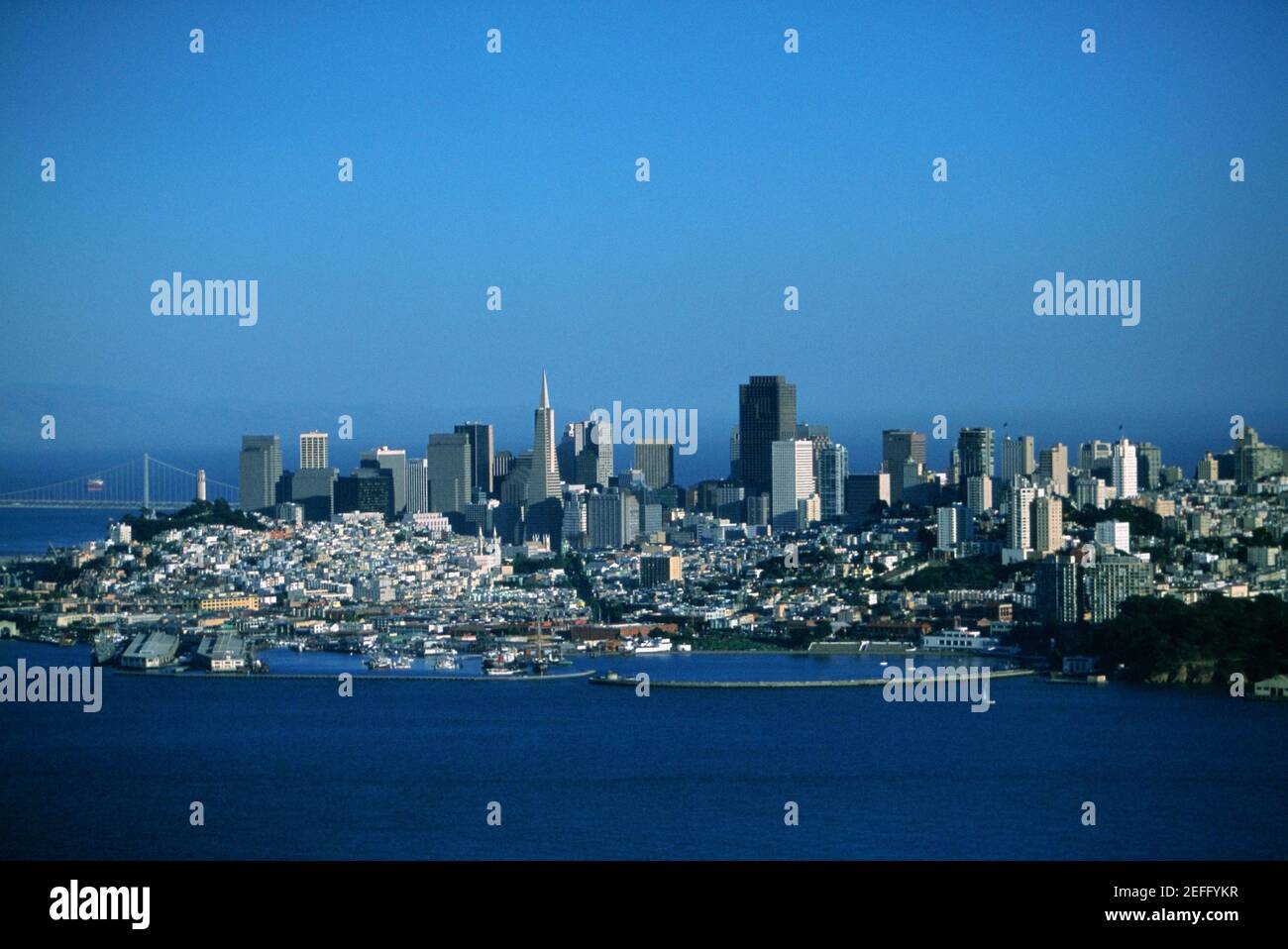 Progress and aerial photography into the city hi-res stock photography ...