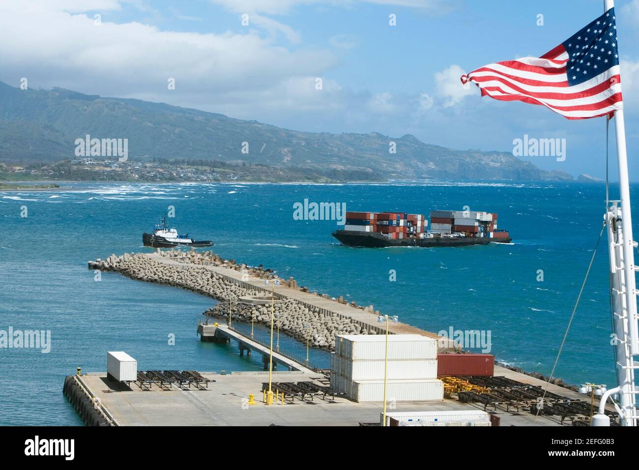 Loading Dock American Flag High Resolution Stock Photography and Images ...