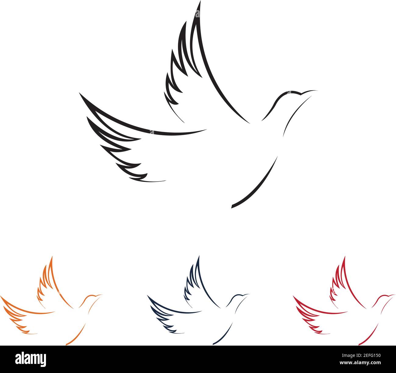 Simple Dove Tattoo Drawings