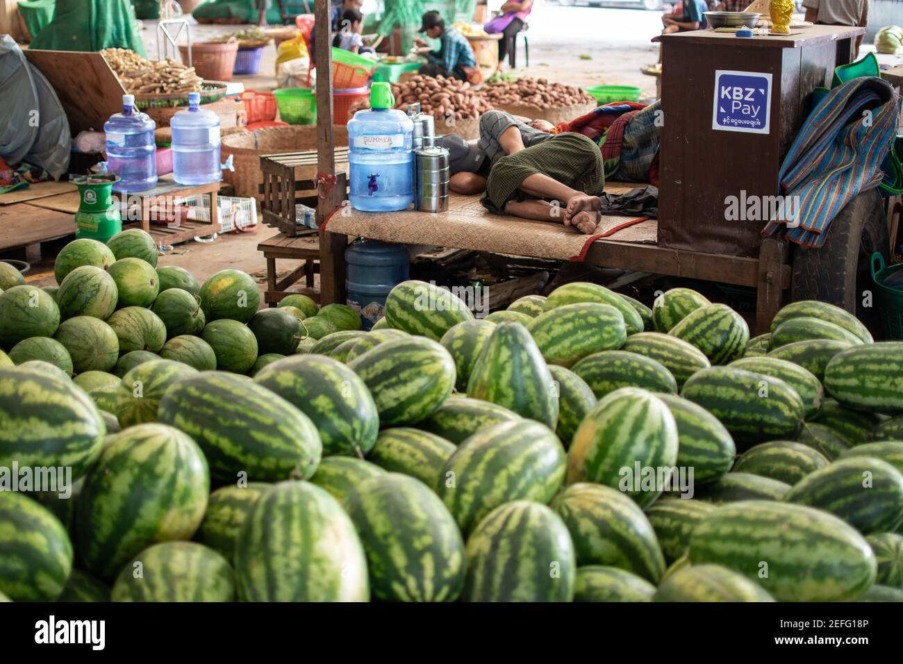 Watermelon for sale hi-res stock photography and images - Alamy