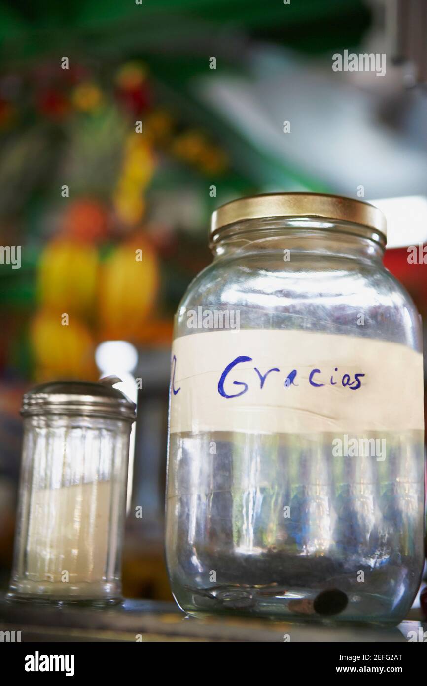 Two glass jars hi-res stock photography and images - Alamy