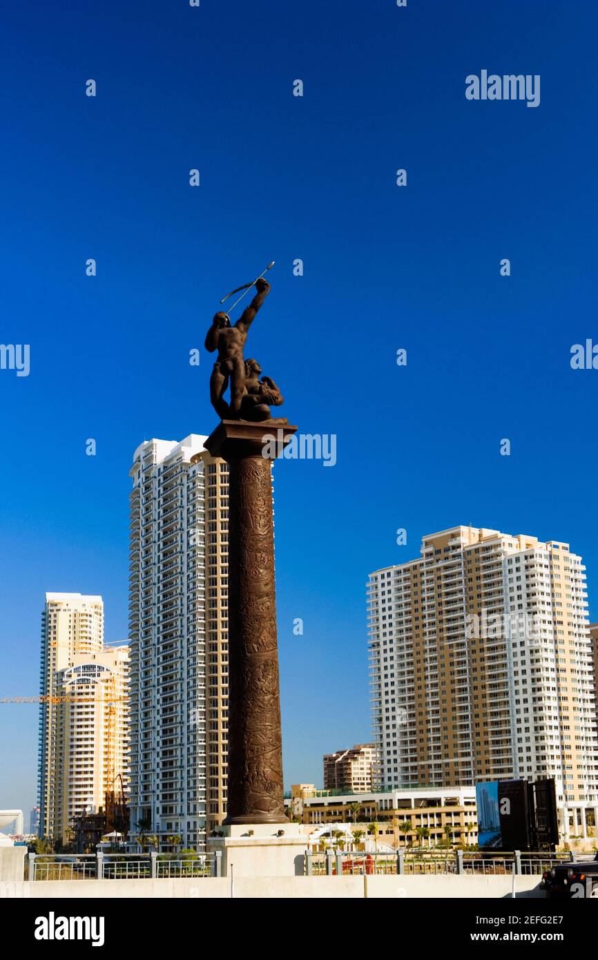 Sculpture of a man with bow and arrow hi-res stock photography and ...