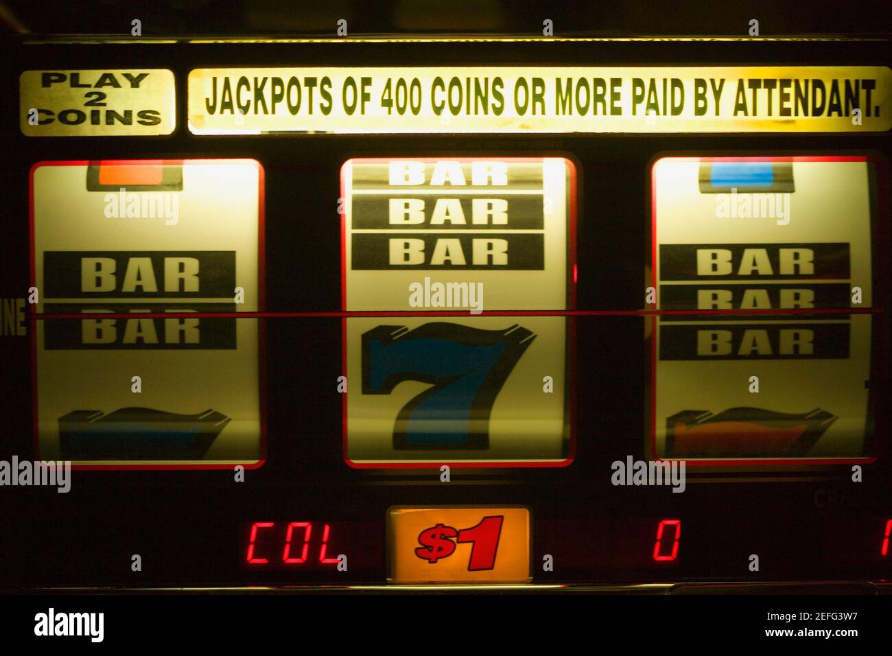 Las vegas slot machine close up hi-res stock photography and images - Alamy