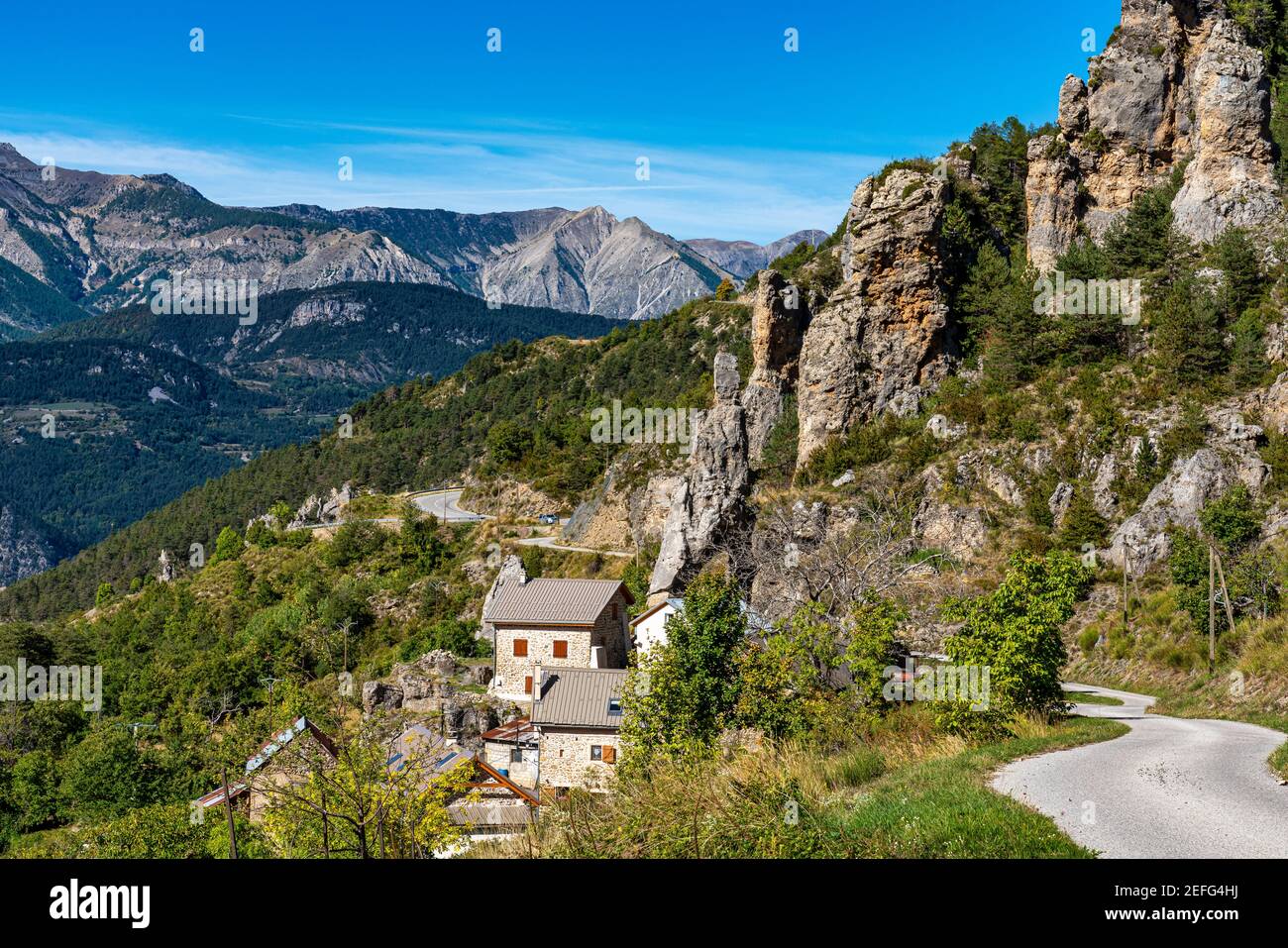 Alps col du allos hi-res stock photography and images - Alamy