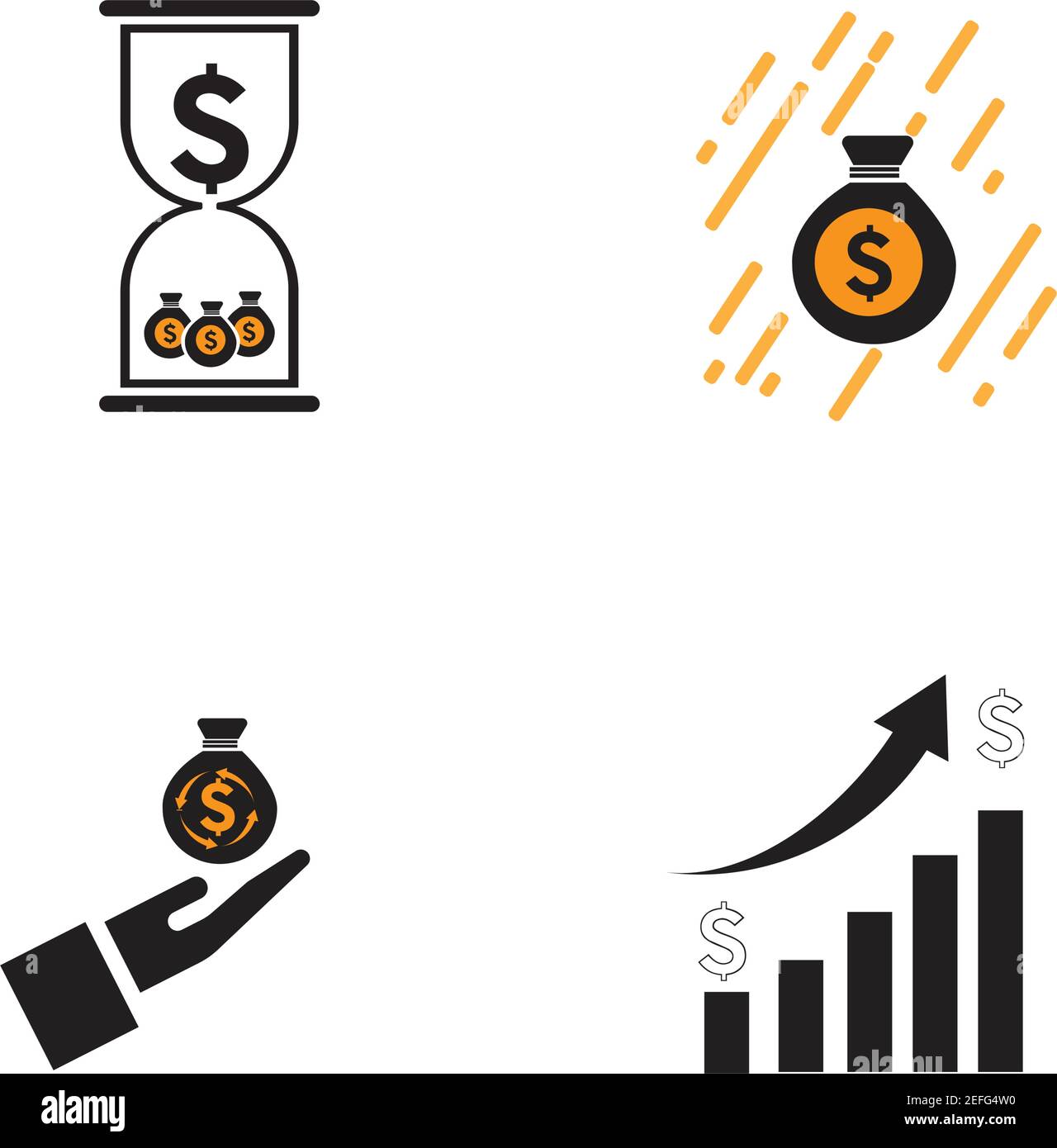 dollar money vector icon illustration design template - vector Stock ...