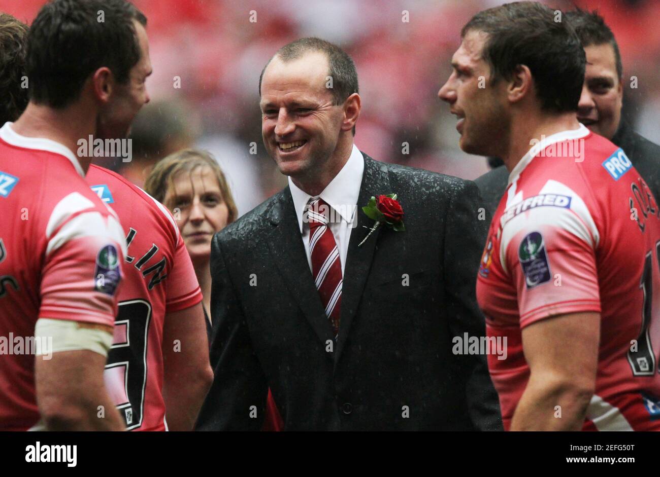 Wigan rugby league coach hi-res stock photography and images - Alamy