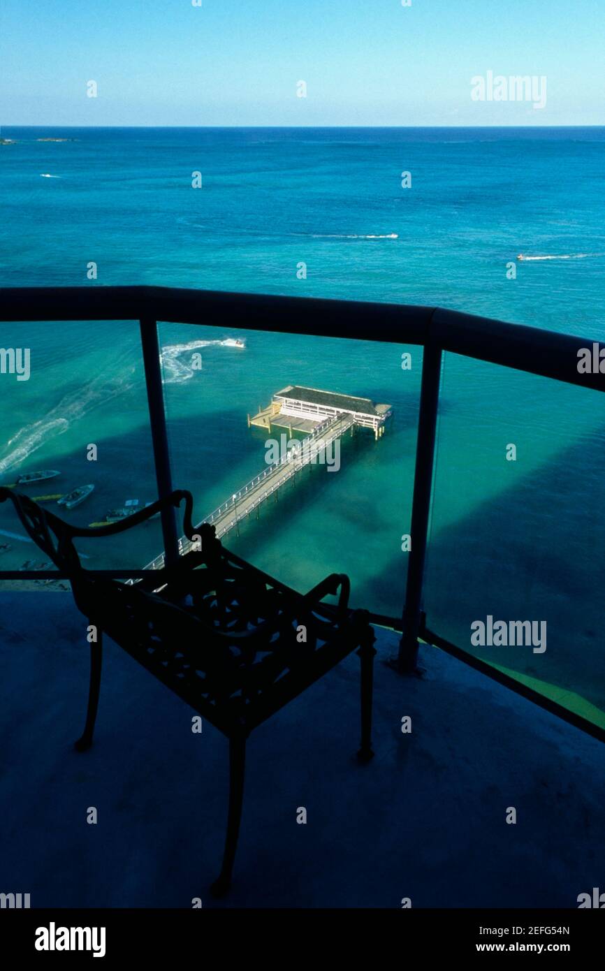 Scenic view of the ocean from the Presidential suite at Crystal Palace ...