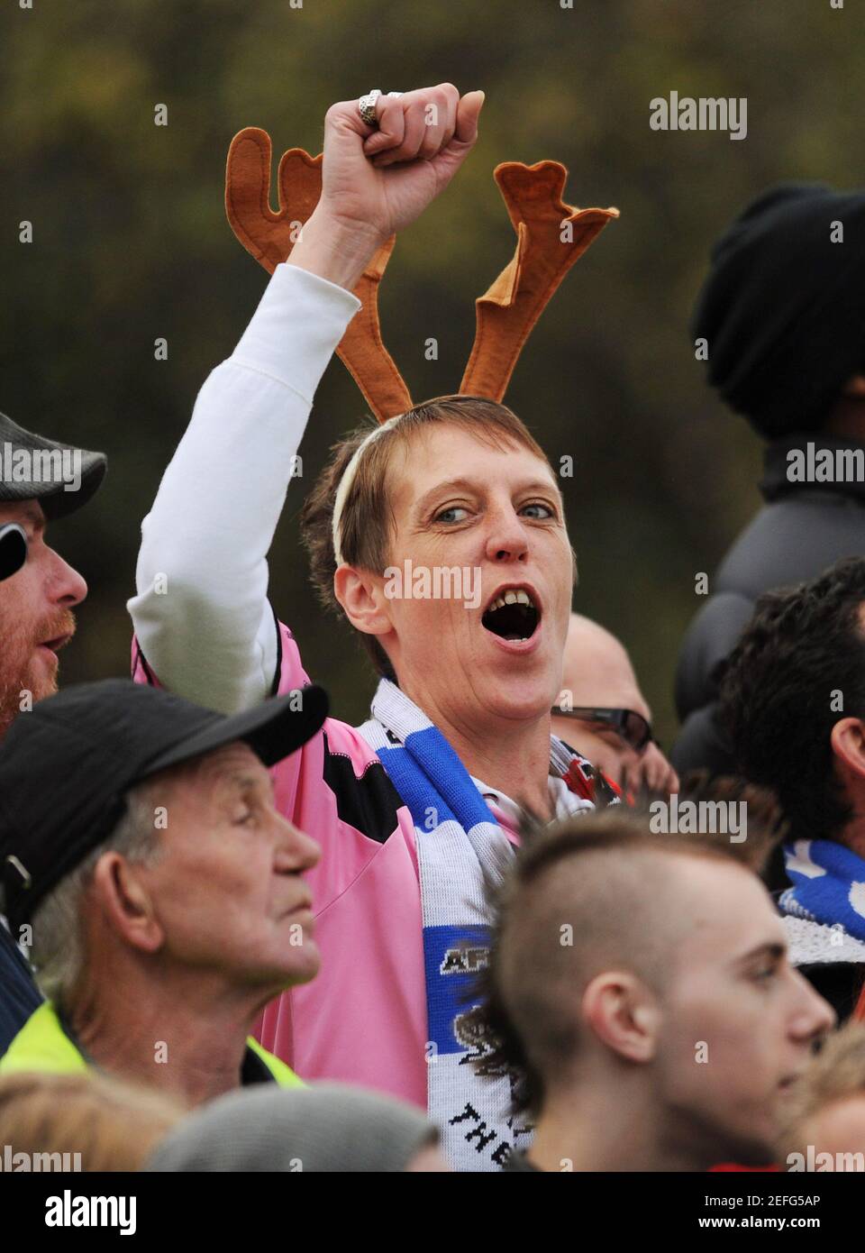 Soccer fa cup round afc bristol rovers testwood stadium hi-res stock ...