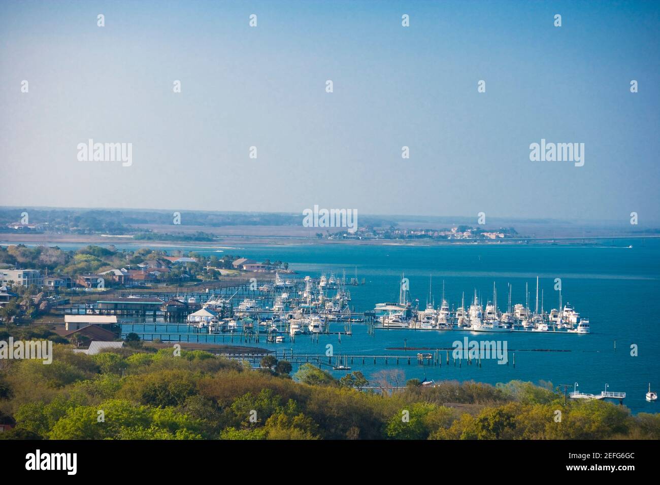 Aerial view of st augustine hi-res stock photography and images - Alamy