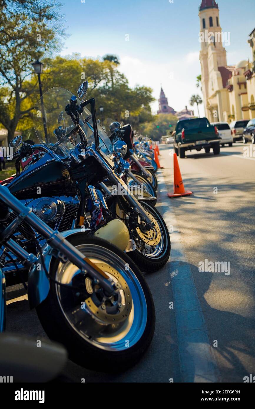 Motorcycle in front of church hi-res stock photography and images - Alamy