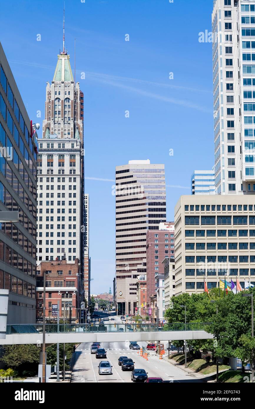 Skyscrapers in a city, Baltimore, Maryland, USA Stock Photo - Alamy