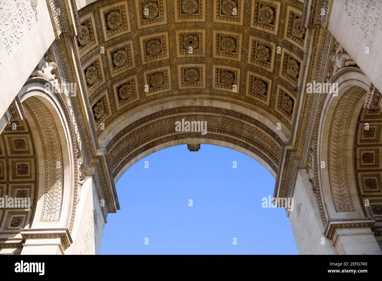 Archway paris hi-res stock photography and images - Alamy