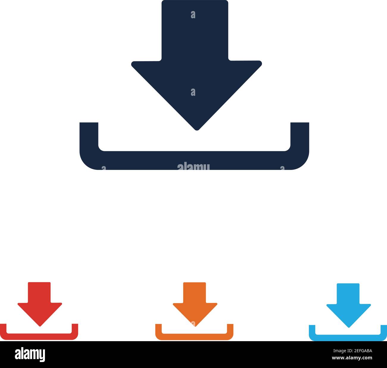 Download icon vector symbol illustration design template Stock Vector ...