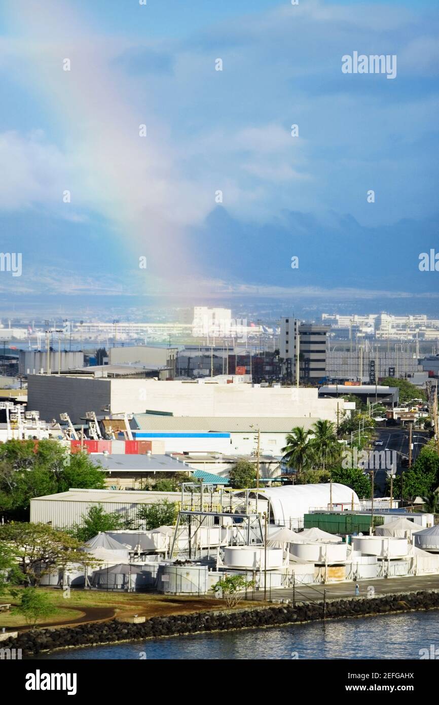 Rainbow Over Honolulu High Resolution Stock Photography and Images - Alamy