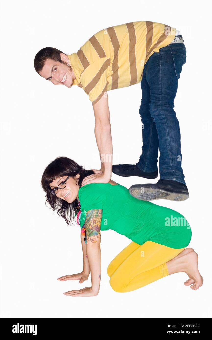 Black man profile full length Cut Out Stock Images & Pictures - Alamy