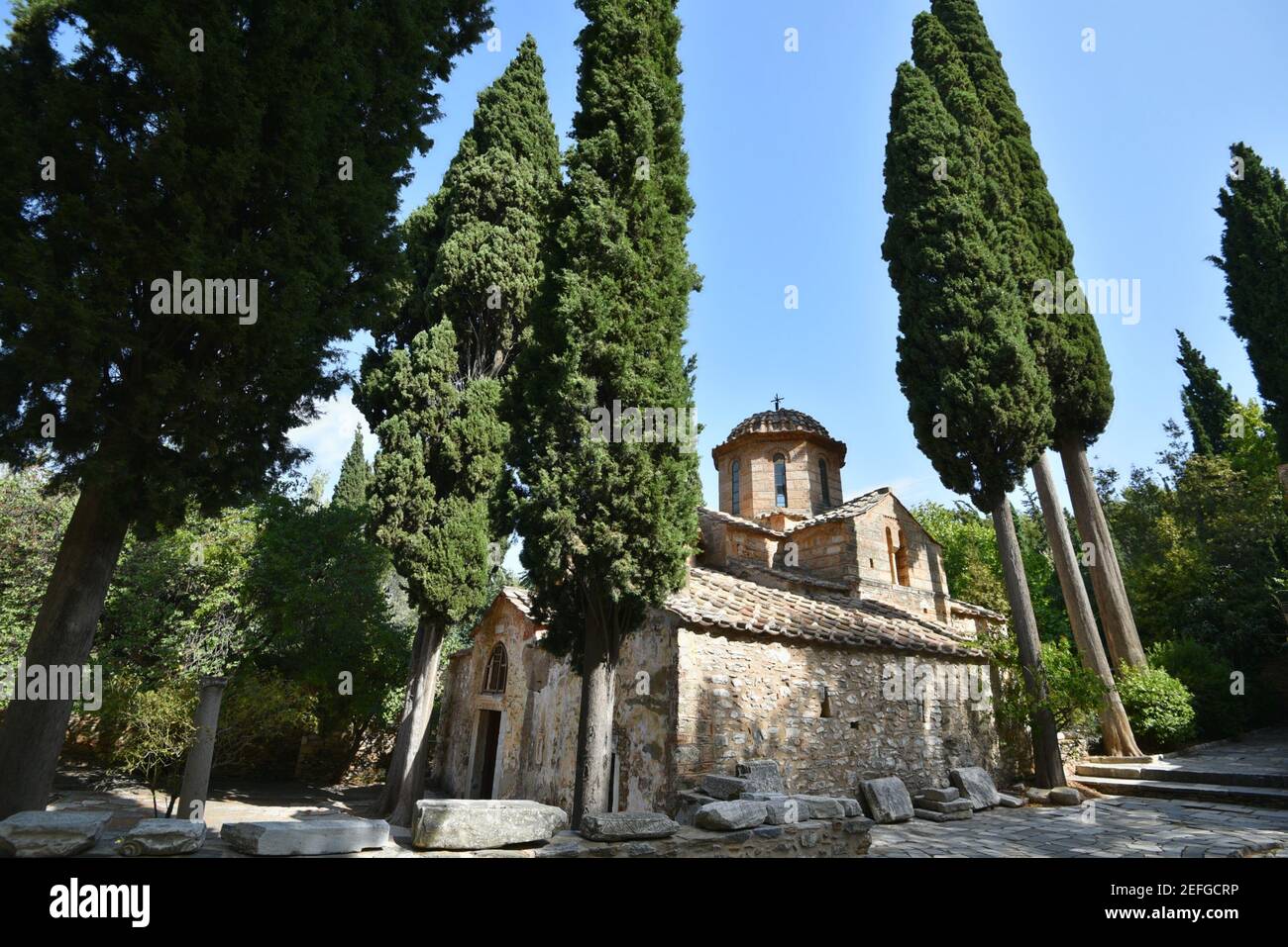 Greek polychrome architecture hi-res stock photography and images - Alamy