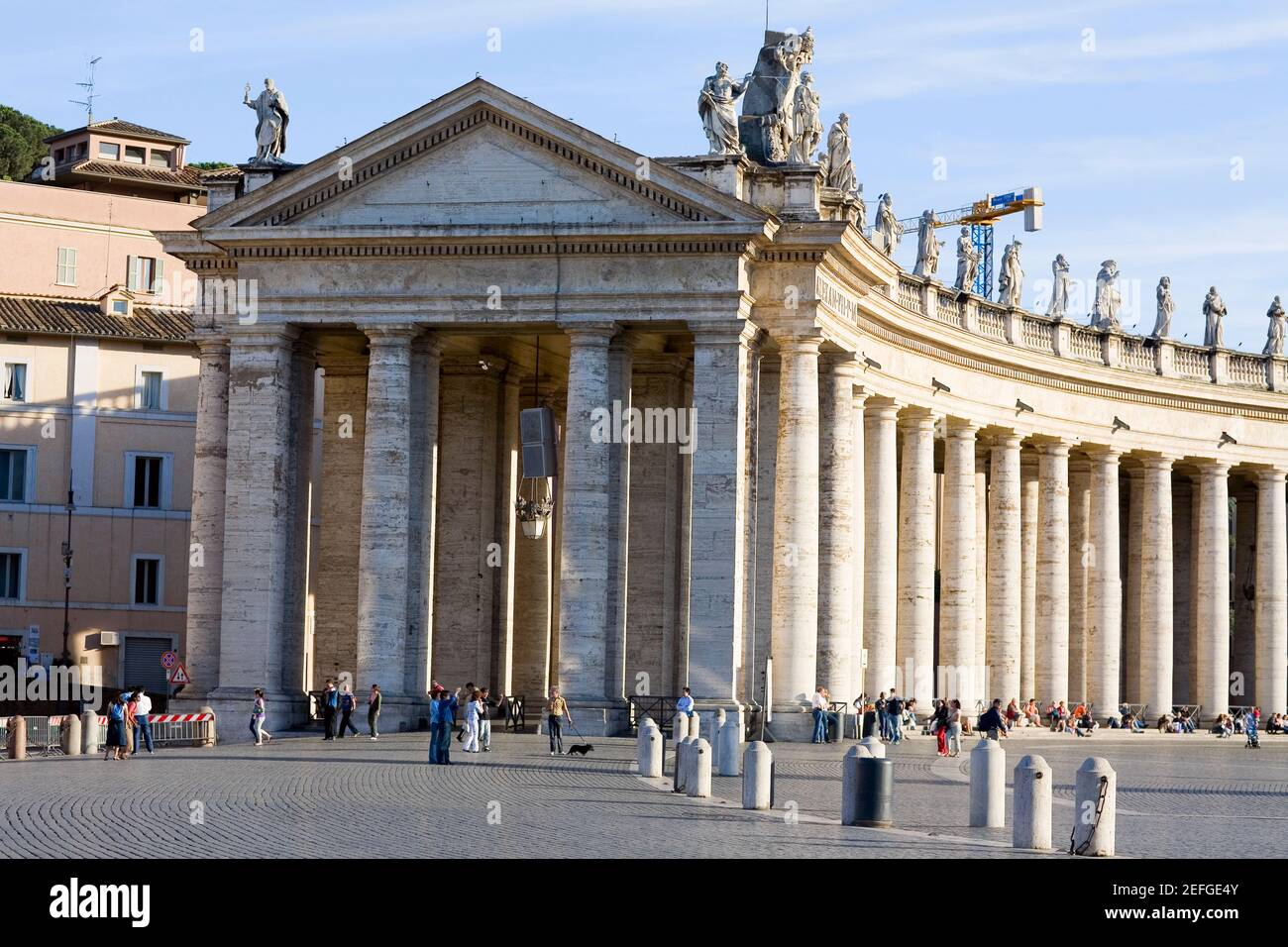 Gian lorenzo bernini colonnade hi-res stock photography and images - Alamy