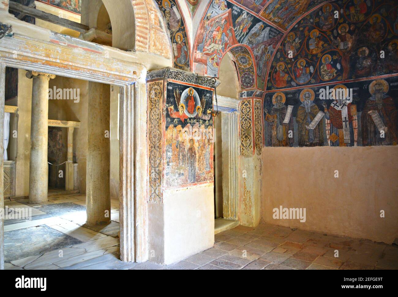 Greek polychrome architecture hi-res stock photography and images - Alamy