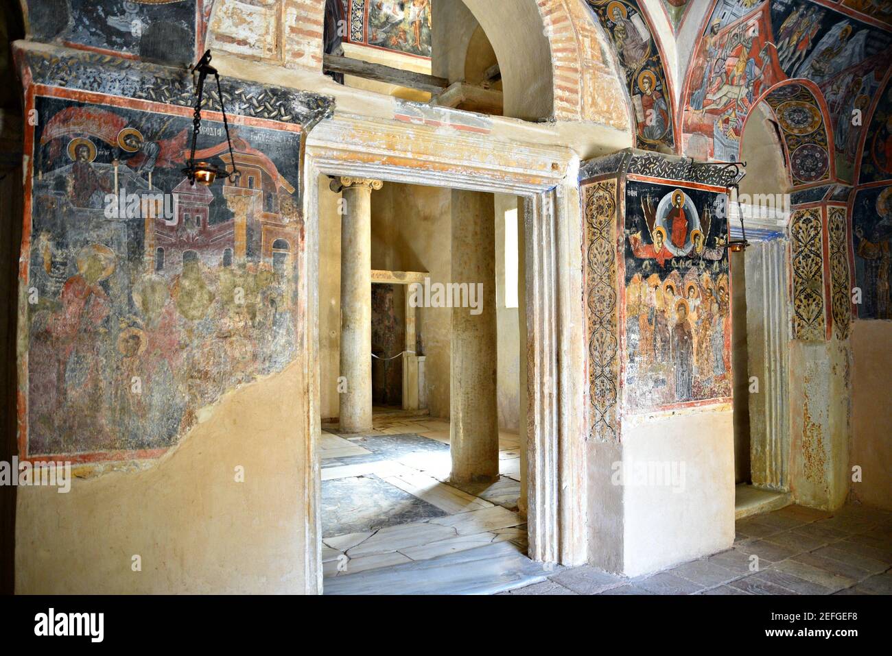 Greek polychrome architecture hi-res stock photography and images - Alamy