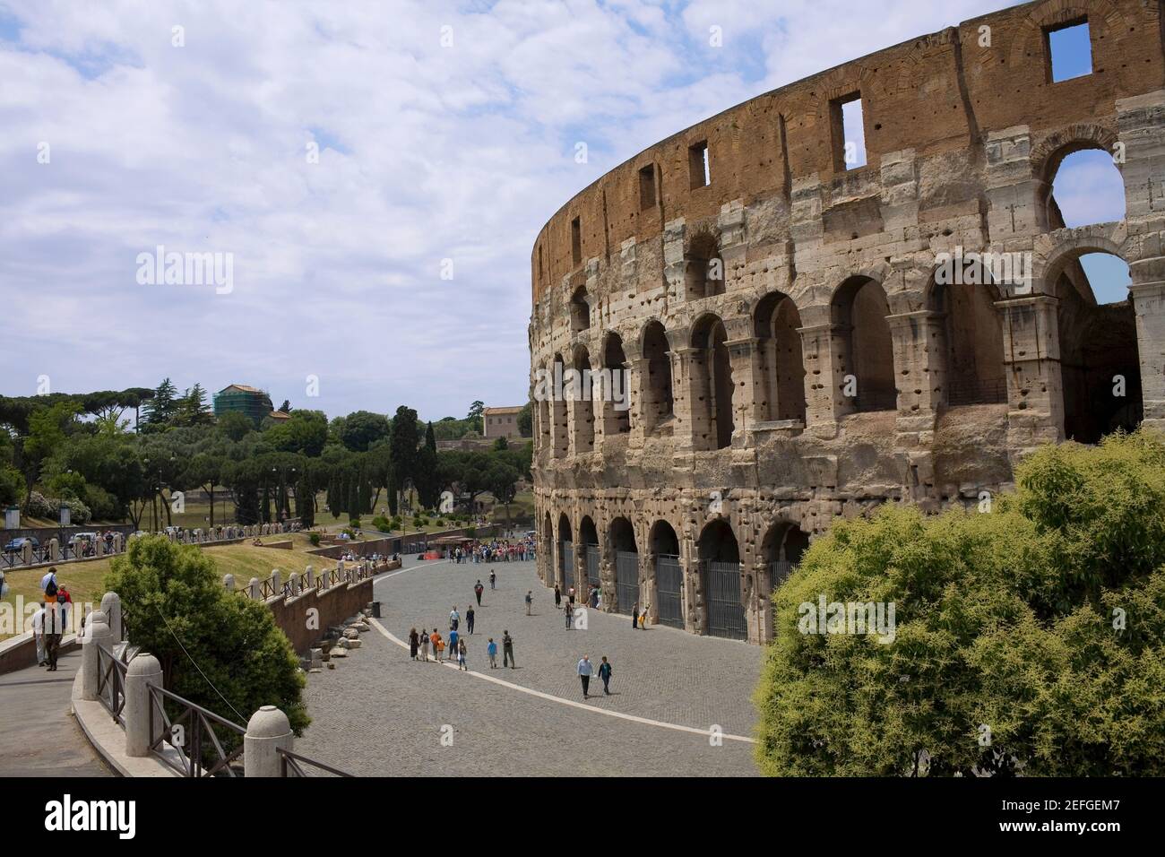 Old ruins of an amphitheater, Coliseum, Rome, Italy Stock Photo - Alamy