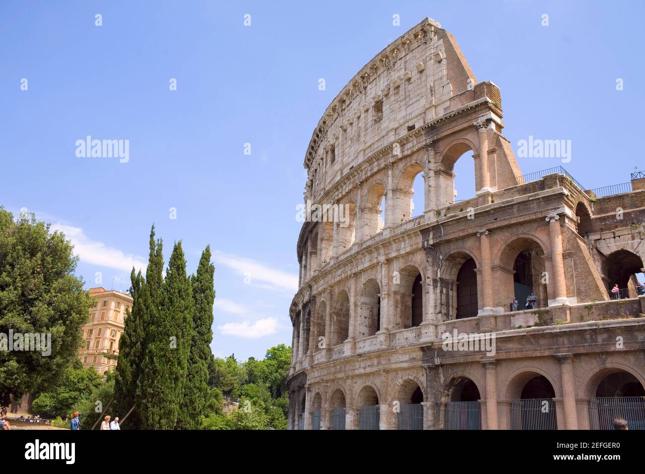 Old ruins of an amphitheater, Coliseum, Rome, Italy Stock Photo - Alamy