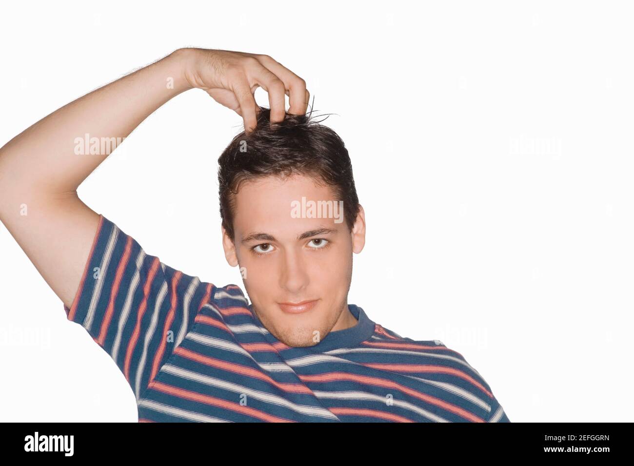 People smirking studio hi-res stock photography and images - Alamy