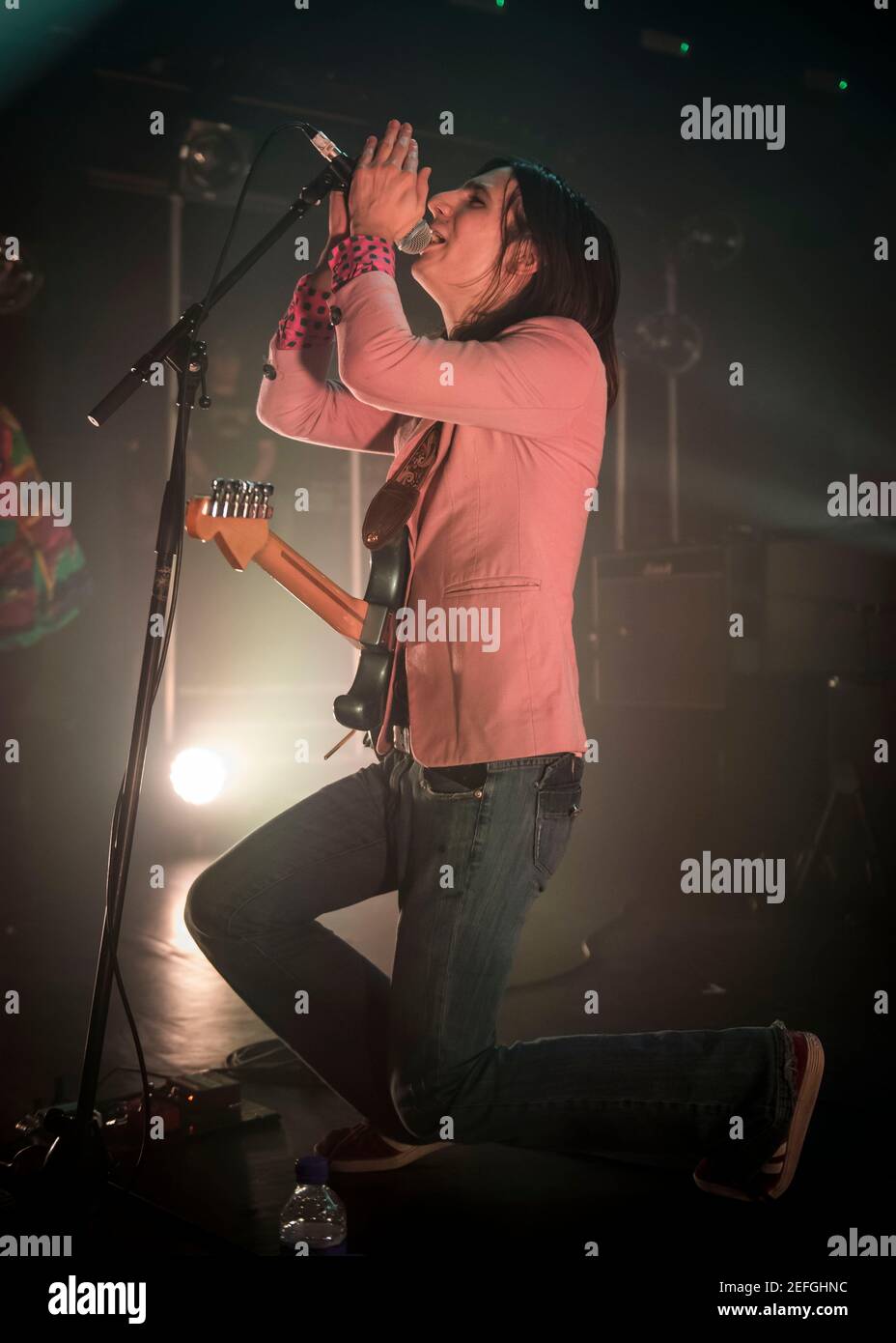 Brian D'Addario of The Lemon Twigs performs live on stage at Koko ...