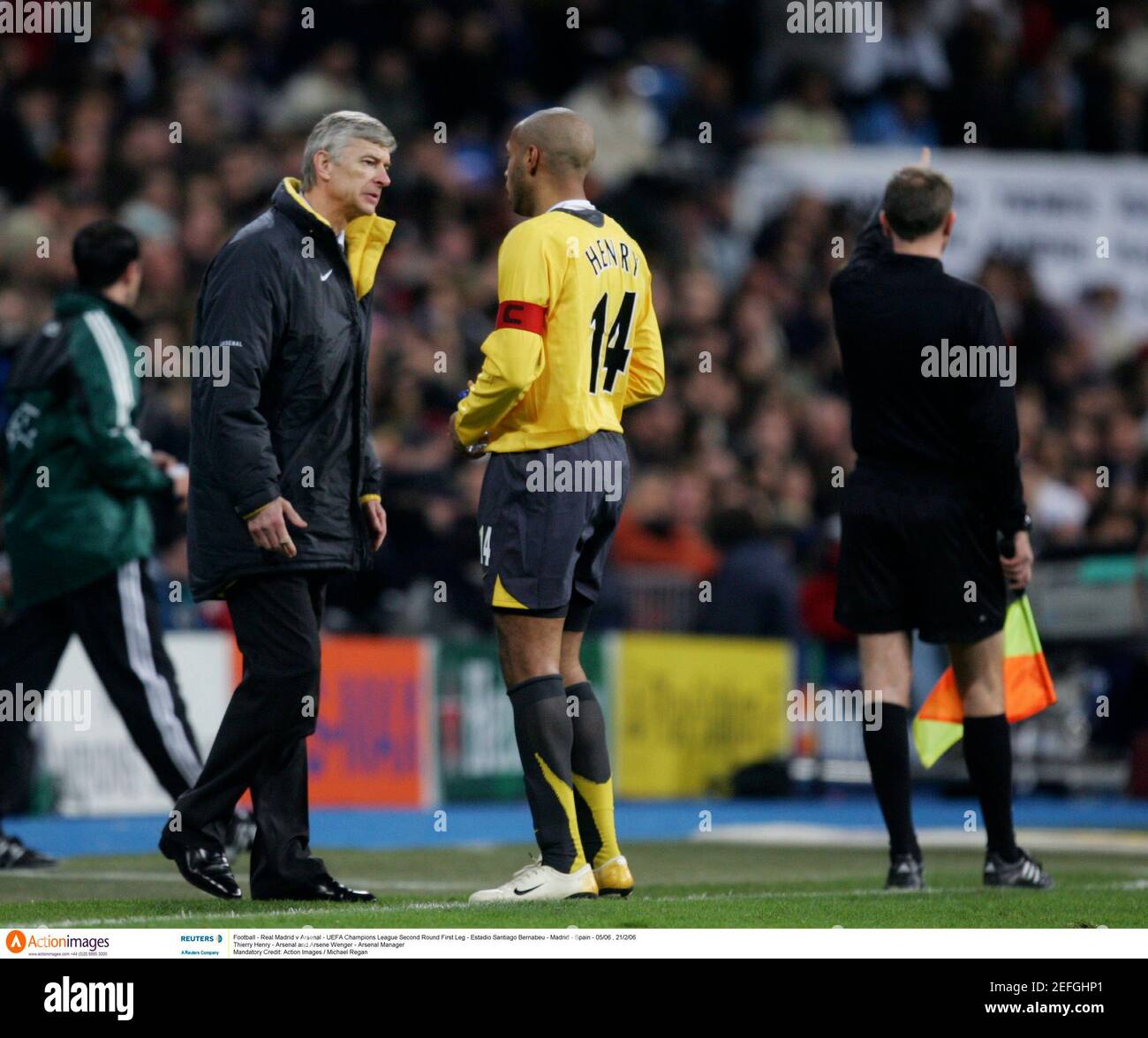 Santiago bernabeu thierry henry hi-res stock photography and images - Alamy