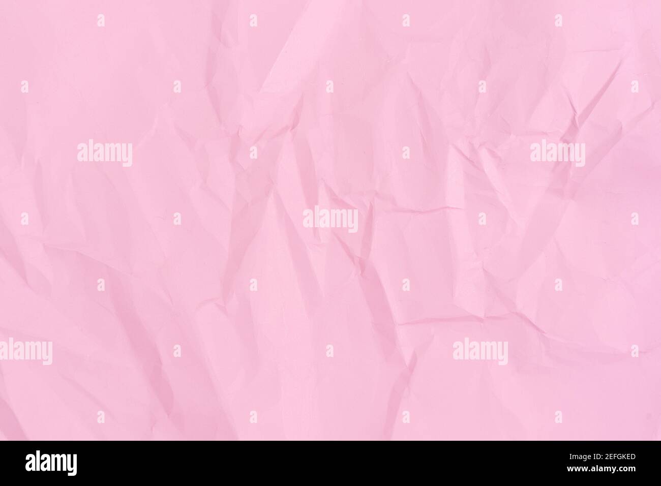 light pink crumpled paper matte background. layout for design Stock ...