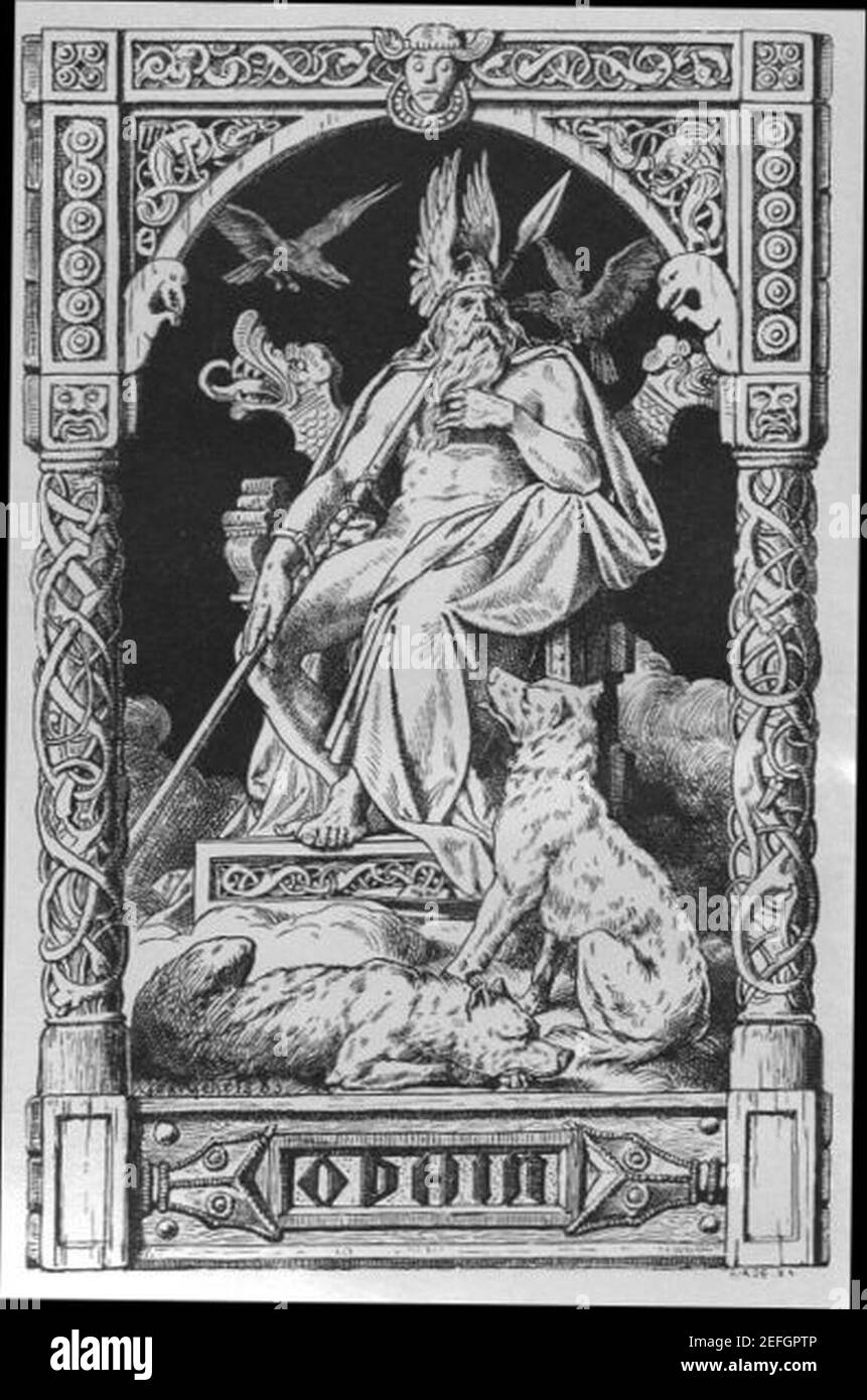 Odin thor hi-res stock photography and images - Alamy