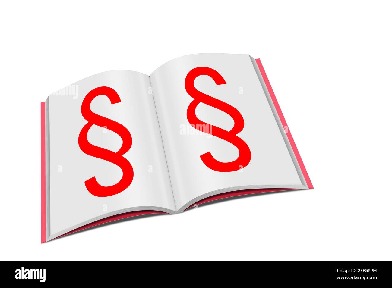 Open book with paragraphs against a white background Stock Photo - Alamy