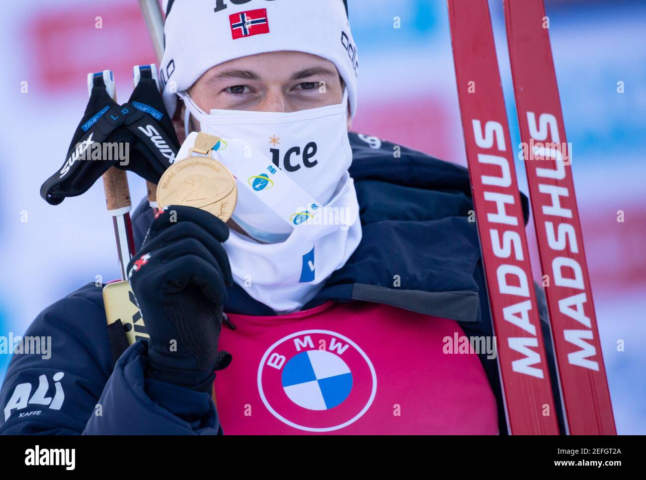 Pokljuka, Slovenia. 17th Feb, 2021. Biathlon: World Championship ...