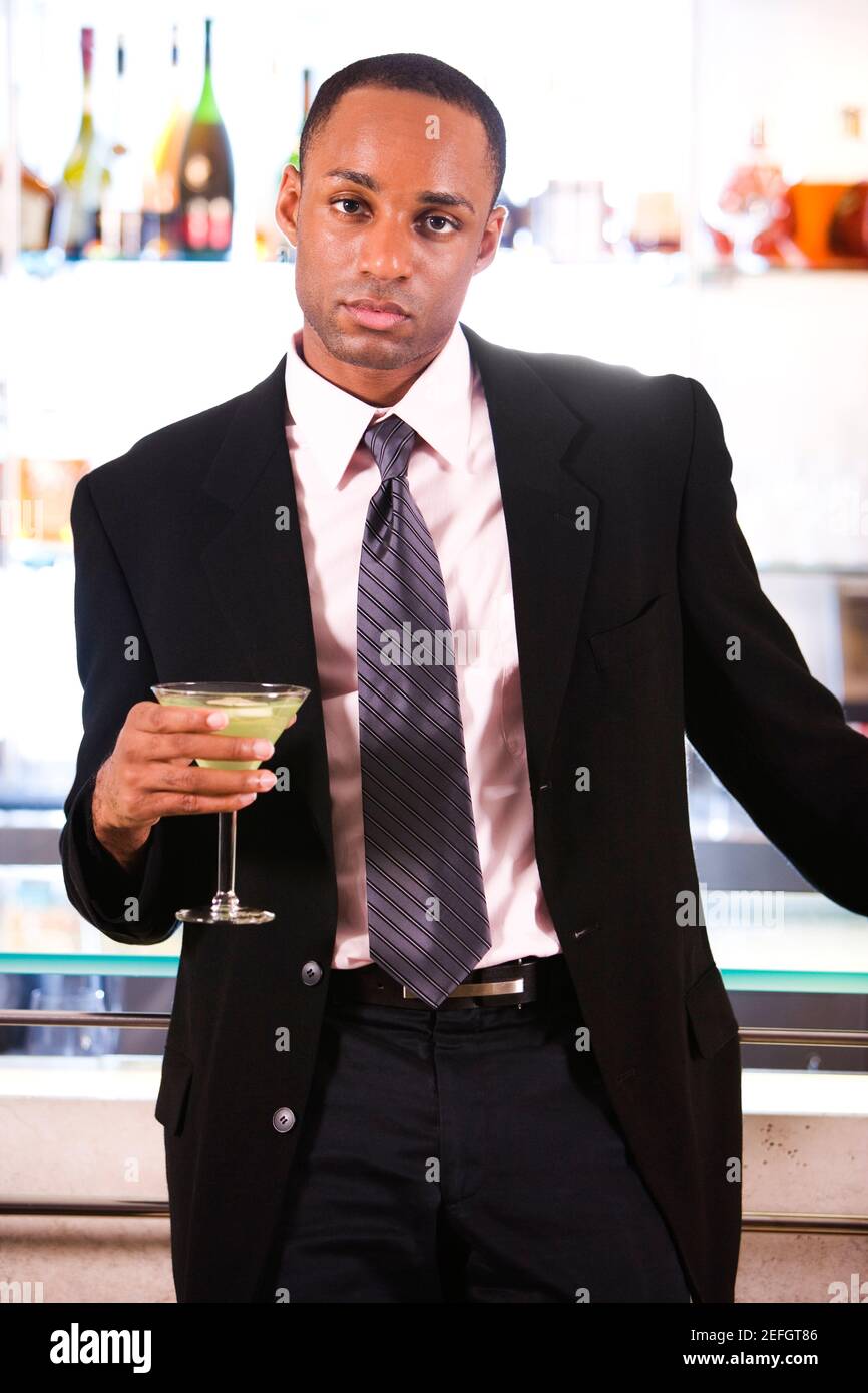 Man leaning against counter on hi-res stock photography and images - Alamy