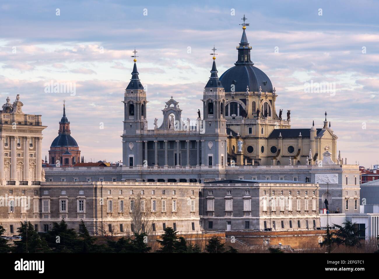 Almudena Cathedral, Madrid, Spain Stock Photo - Alamy