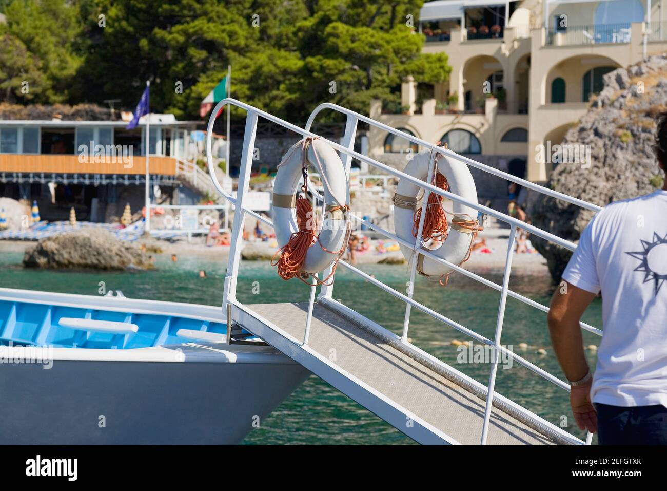 Capri flag hi-res stock photography and images - Alamy