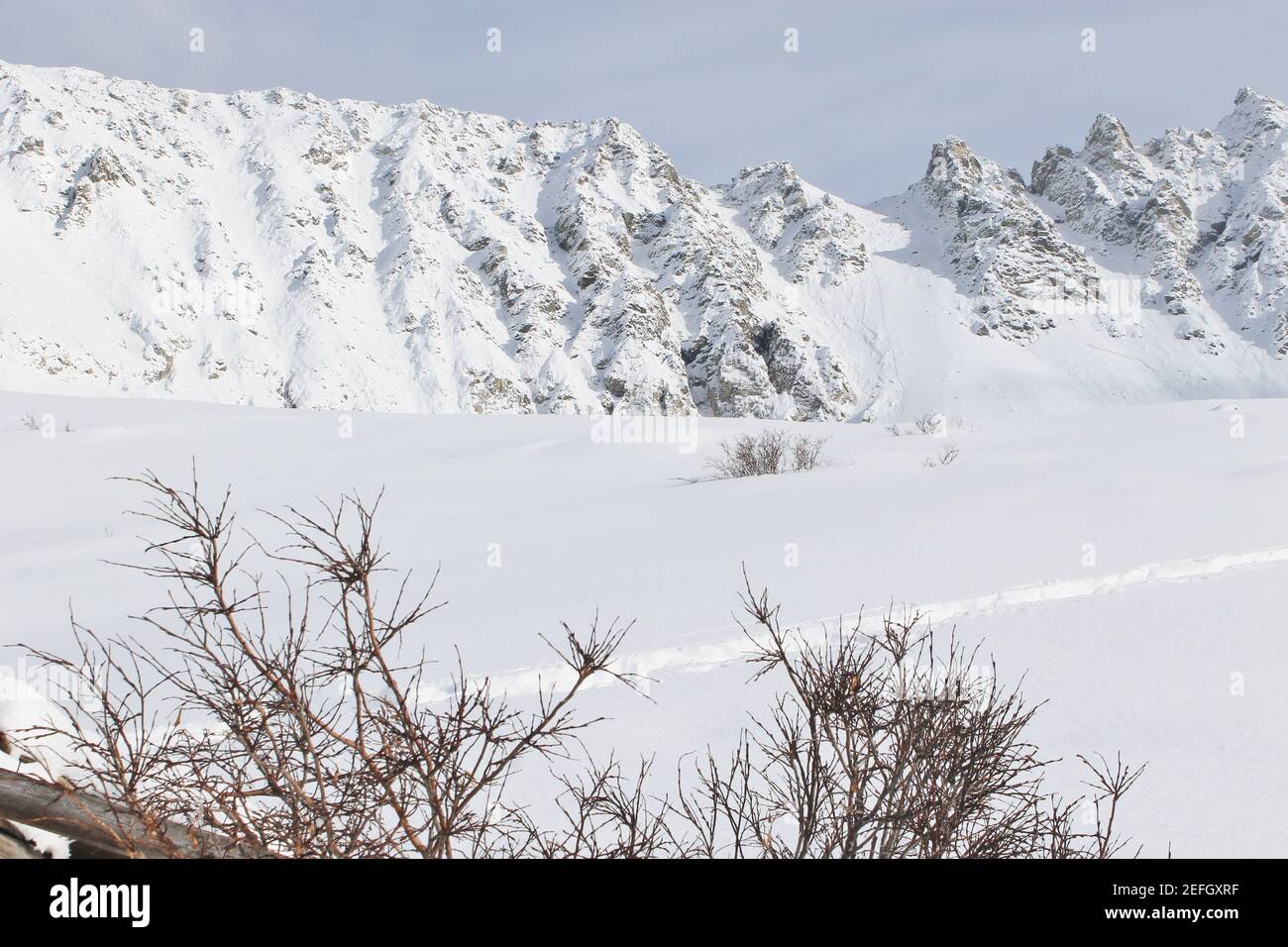 Winter Scenery at High Elevation Stock Photo - Alamy