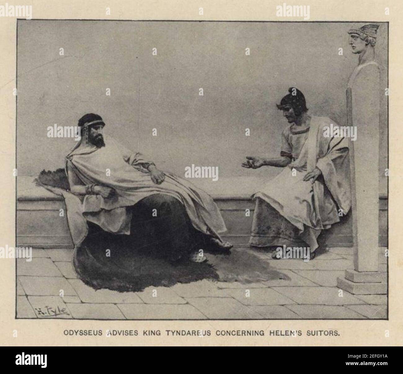 Odysseus suitors hi-res stock photography and images - Alamy