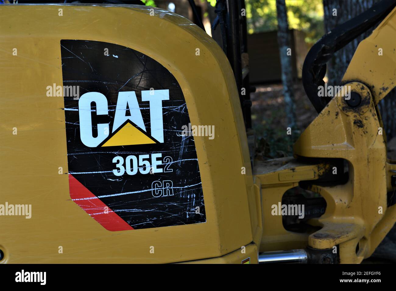 Caterpillar trackhoe hi-res stock photography and images - Alamy